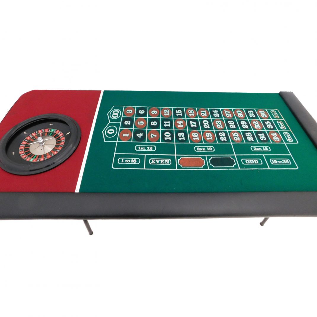 Roulette Table with 18 inch Wheel - Lasting Impressions Event Rentals